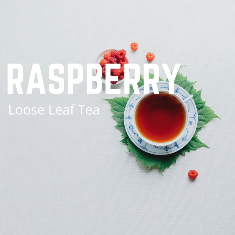 Loose Leaf Raspberry Flavored Tea | Premium & Natural Flavor