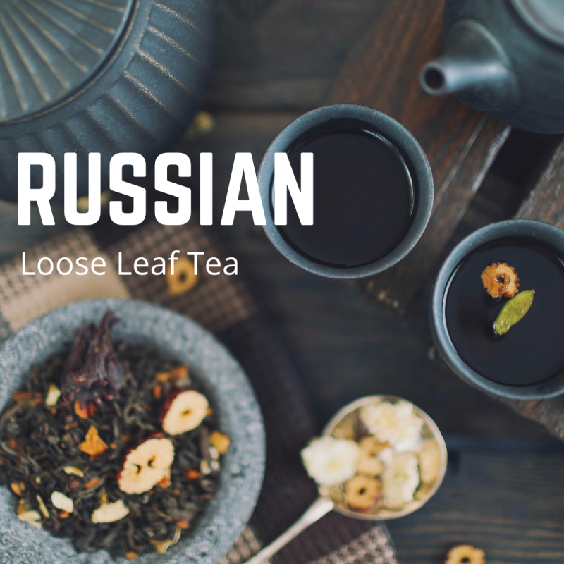 Russian Caravan Blended Black Tea - Premium Loose Leaf